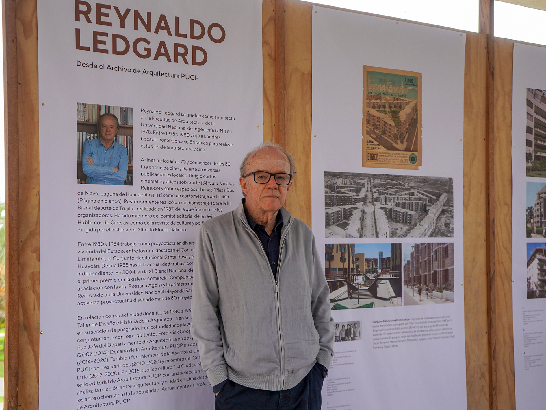 Reynaldo Ledgard, desde el Archivo de Arquitectura PUCP - Arquitectura PUCP